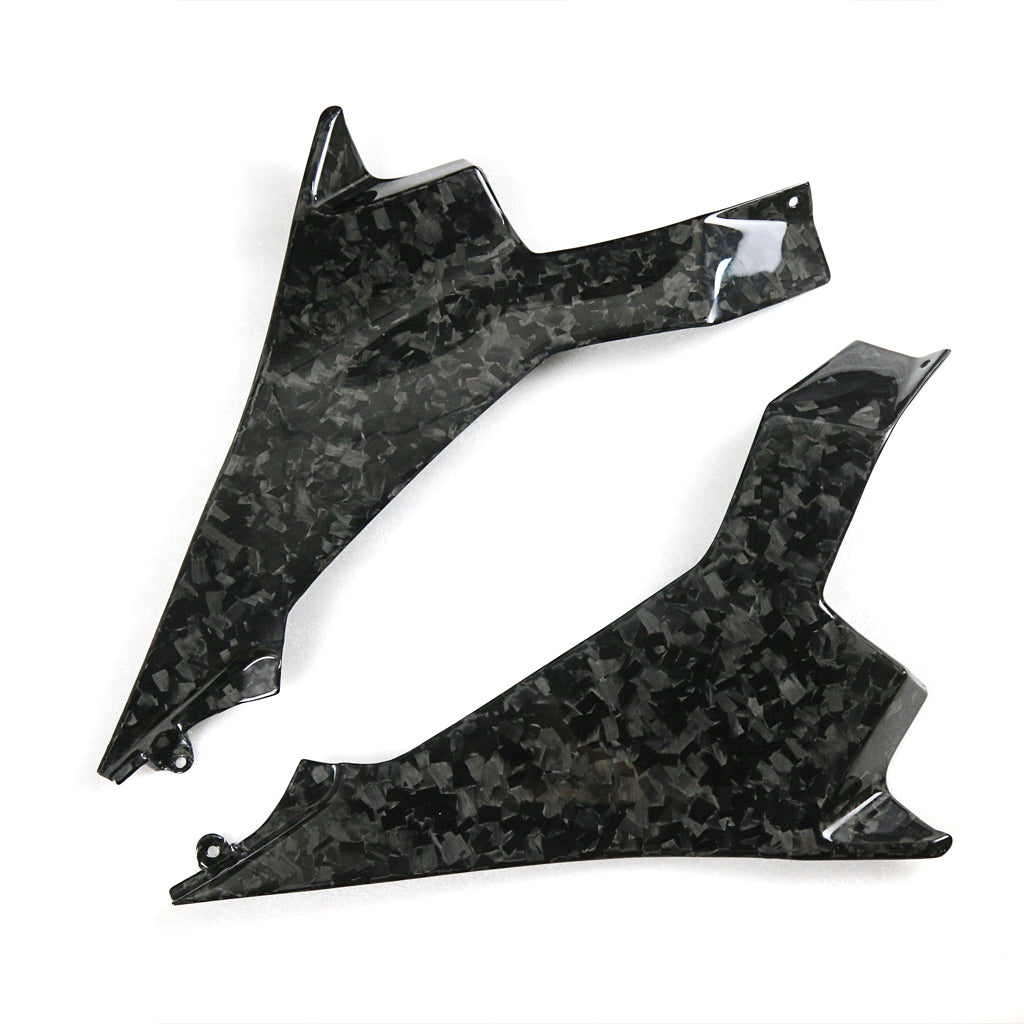 Ninja 400 (Side Fairing(Under tank) Dry Carbon – CARBONISE